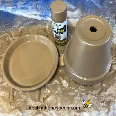 How to Make a Bee Watering Station- Carolina Honeybees