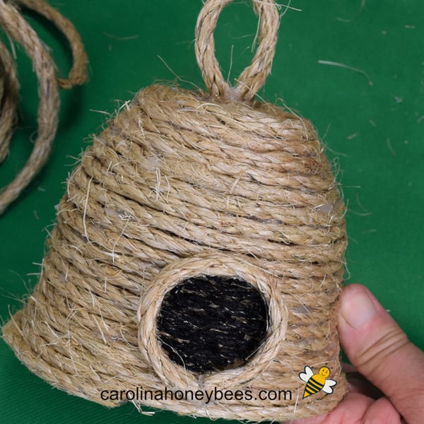How to Make a Mini Beehive Skep- Carolina Honeybees