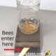 How to Make a Mason Jar Bee Feeder- Carolina Honeybees