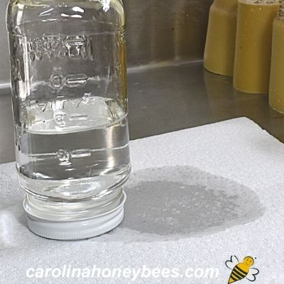How to Make a Mason Jar Bee Feeder- Carolina Honeybees