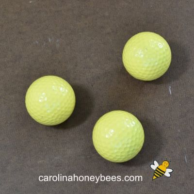 DIY Golf Ball Craft Bees - Carolina Honeybees