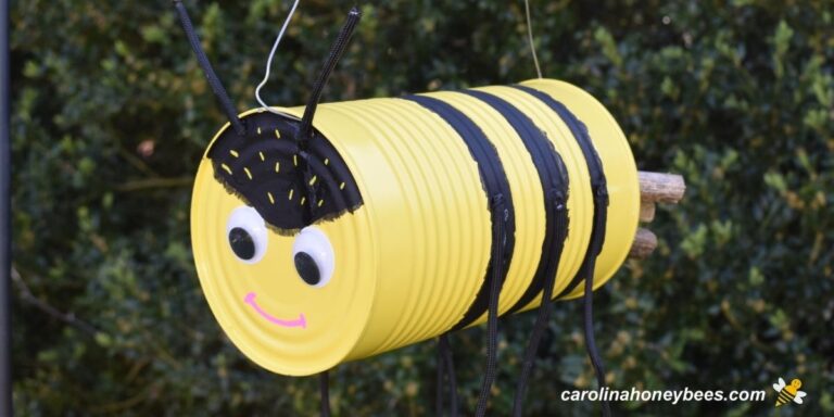 DIY Tin Can Bee Craft - Carolina Honeybees