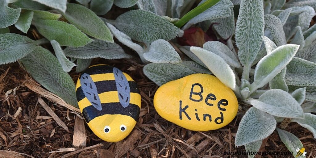 Bee Rock Painting: Easy Fun Ideas - Carolina Honeybees