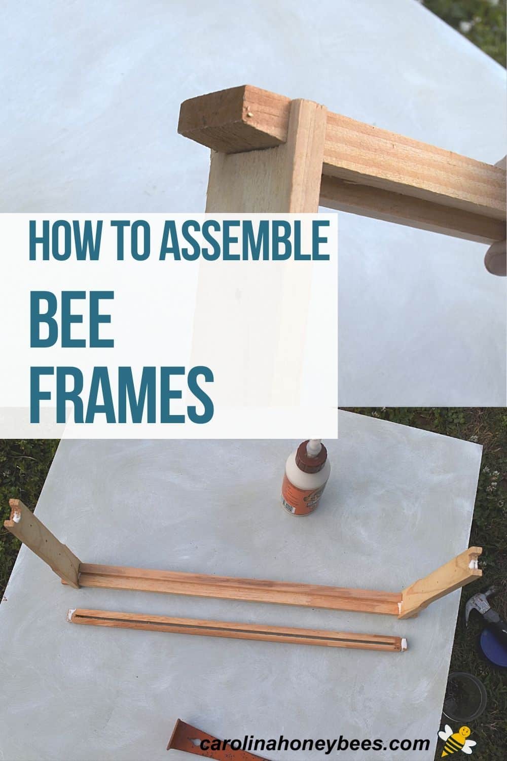 How to Assemble Frames for Beehives - Carolina Honeybees