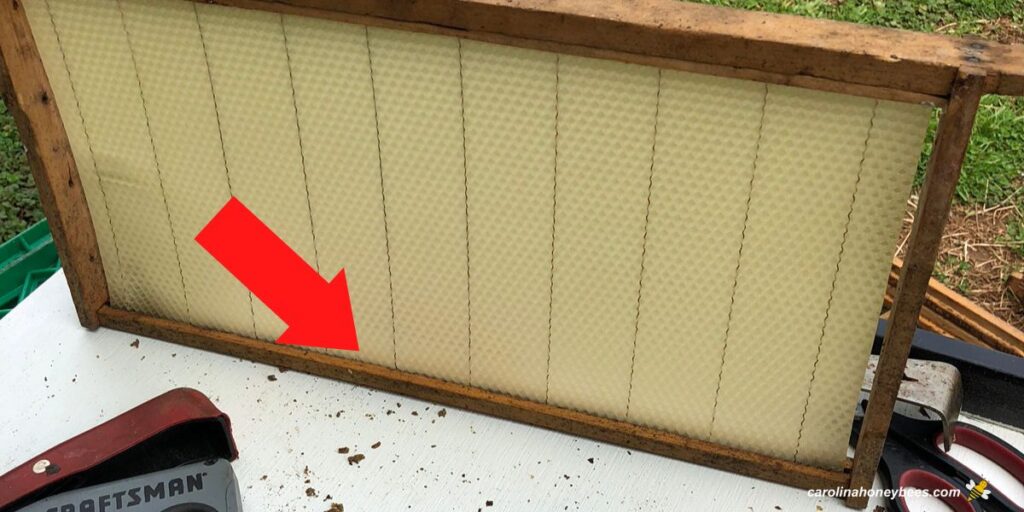 How to Install Wax Foundation in Frames- Carolina Honeybees