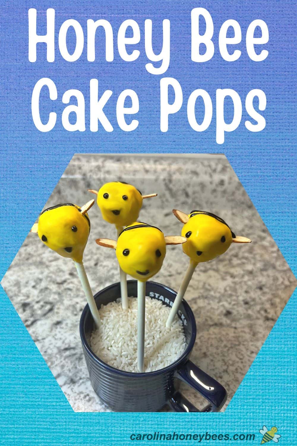 Honey Bee Cake Pops Recipe: Just for Fun- Carolina Honeybees
