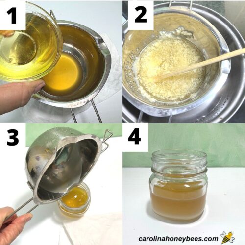 How to Make Petroleum Jelly (Natural Vaseline) - Carolina Honeybees