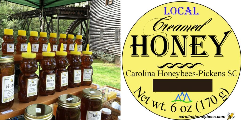How to Label Honey- Carolina Honeybees