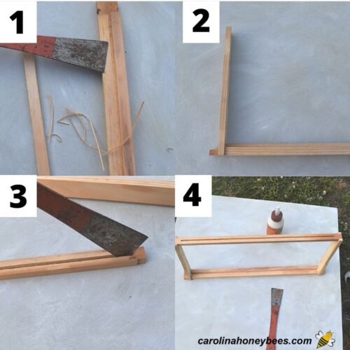 How to Assemble Bee Frames - Carolina Honeybees