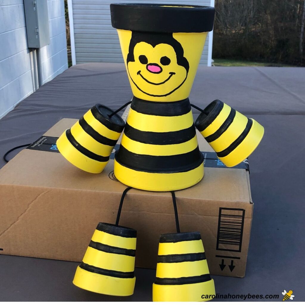 How to Make a Clay Pot Bee- Carolina Honeybees