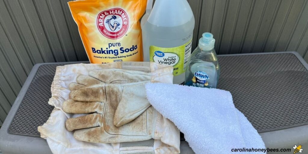 How to Clean Beekeeping Gloves- Carolina Honeybees
