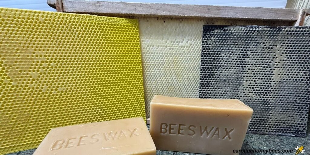 How to Add Beeswax to Plastic Foundation- Carolina Honeybees